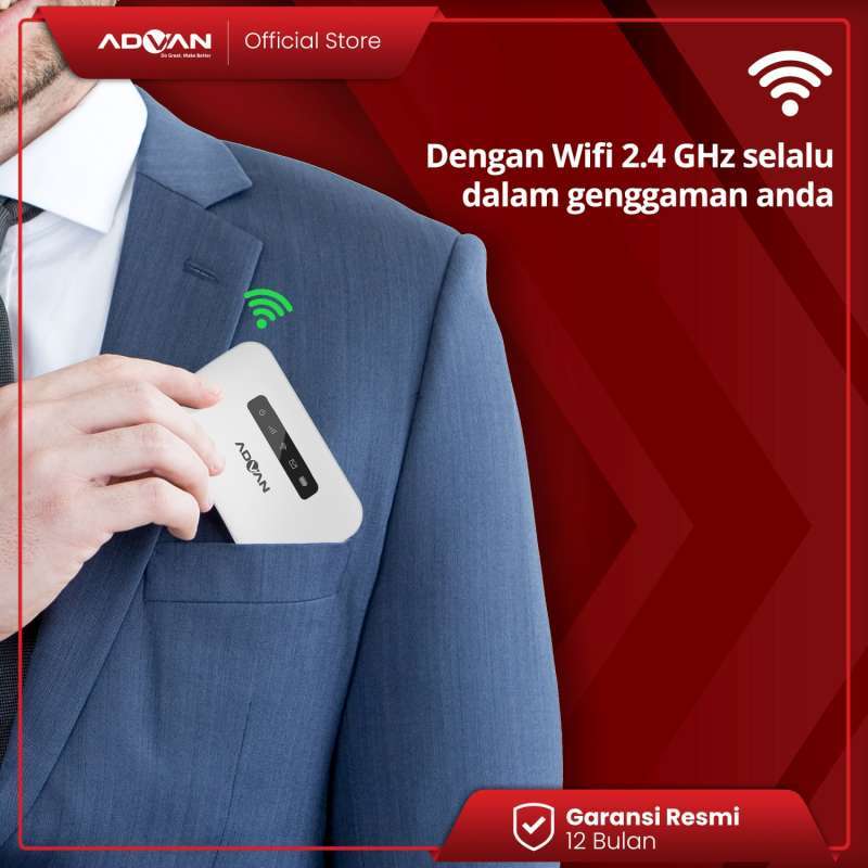 Promo Mifi Router Advan Mobile Wifi Hotspot Portable Modem Speed 4g Lte ...
