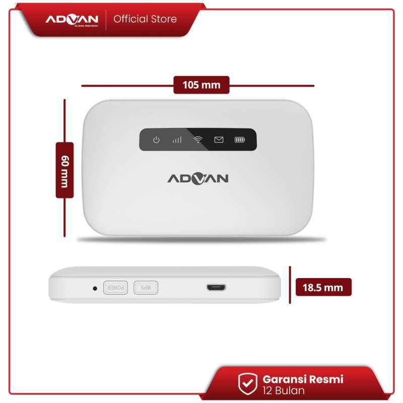 Promo Mifi Router Advan Mobile Wifi Hotspot Portable Modem Speed 4g Lte ...