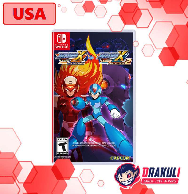 Jual Switch Mega Man X Legacy Collection 1+2 ( USA/English) di Seller ...
