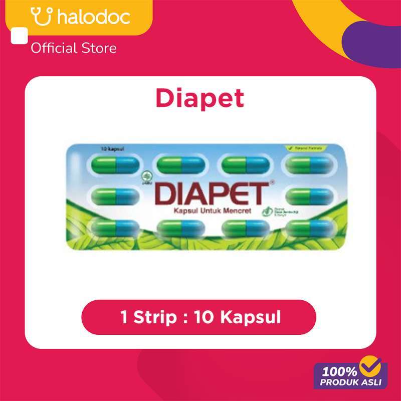 Jual Diapet 10 Kapsul Di Seller Halodoc Official Store - Apotik ...