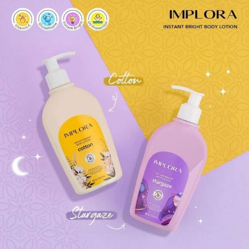 Jual Implora Instant Bright Body Lotion - Breeze Di Seller Noona ...