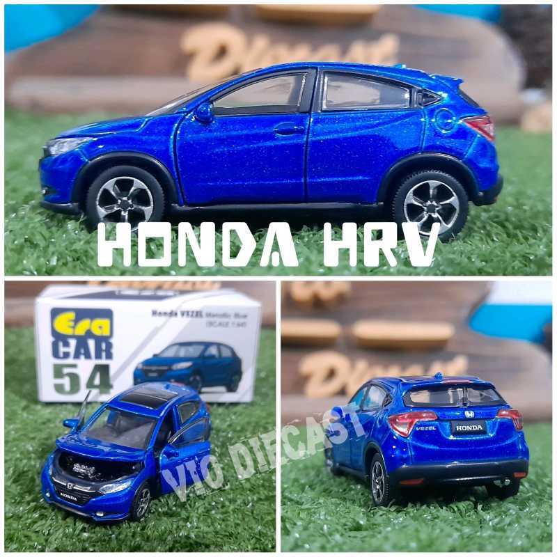 Jual Diecast Miniatur Honda Hrv Biru Skala 1:64 Di Seller Vio_car ...