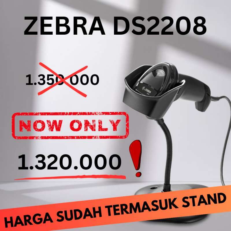 Jual Barcode Scanner Zebra DS2208 2D di Seller DigitalPro Store ...