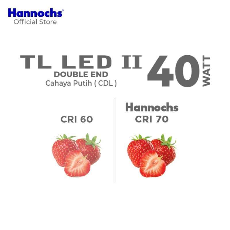 Promo Hannochs Tl Led Ii Double End 40 Watt Cahaya Putih - Lampu Tube ...