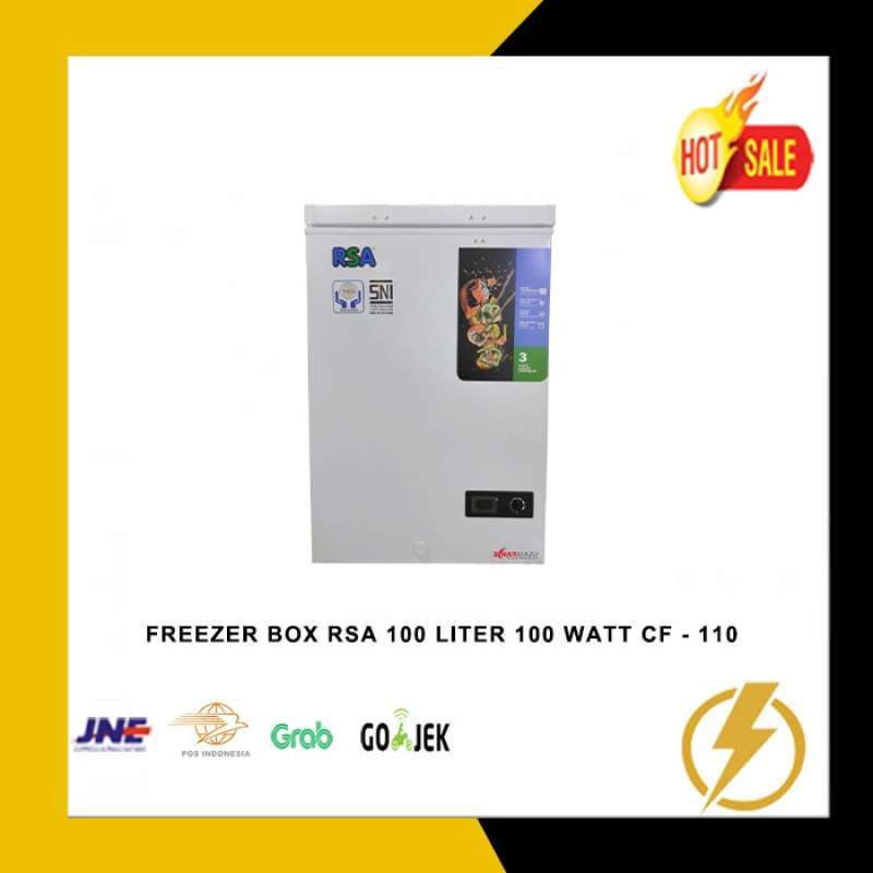 Promo Freezer Box Rsa 100 Liter 100 Watt Cf - 110 Diskon 23% di Seller ...