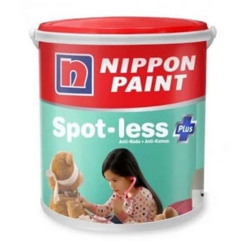 Promo Cat Tembok Nippon Paint Spotless Plus 2,5L Gallon Faraway 2111A ...
