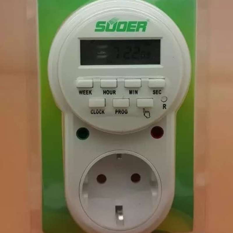 Promo Suoer Stop Kontak Timer Digital Son-63a Diskon 23% Di Seller ...