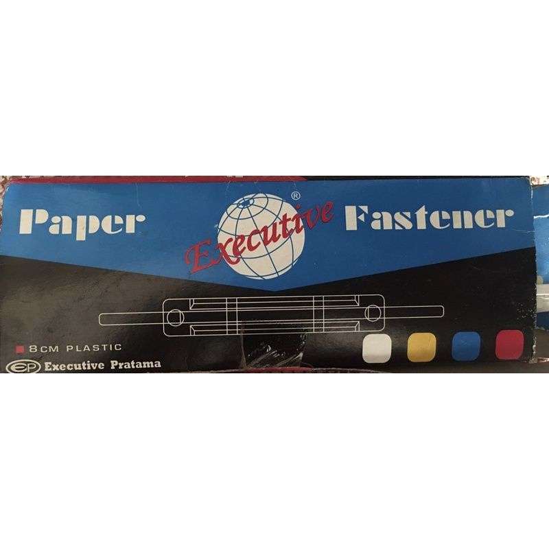 Jual Acco Plastik/ Paper Fastener/ Penjepit Kertas Putih/ Warna ...
