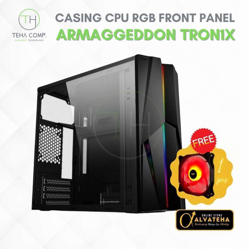 Jual Casing PC Gaming TRON Armagedon Tanpa Power Supply PSU Case ...