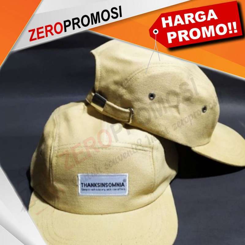 Jual Souvenir Custom Topi 5 Panel Cagak Promosi Di Seller Zeropromosi - Batu Ceper, Kota ...