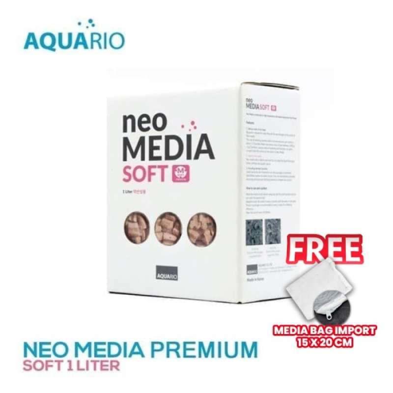Jual Neo Media SOFT Premium 1 Liter Aquario Media Bakteri Filter Aquarium di Seller Indah ...