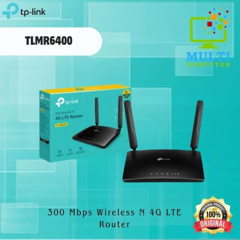 Jual TP-LINK TL-MR6400 | 300Mbps Wireless N 4G LTE Router di Seller ...
