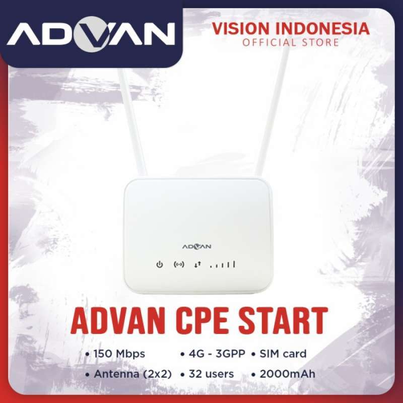Promo Advan Cpe Modem Router Modem 4G Wifi UNLOCK ALL OPERATOR / Advan ...