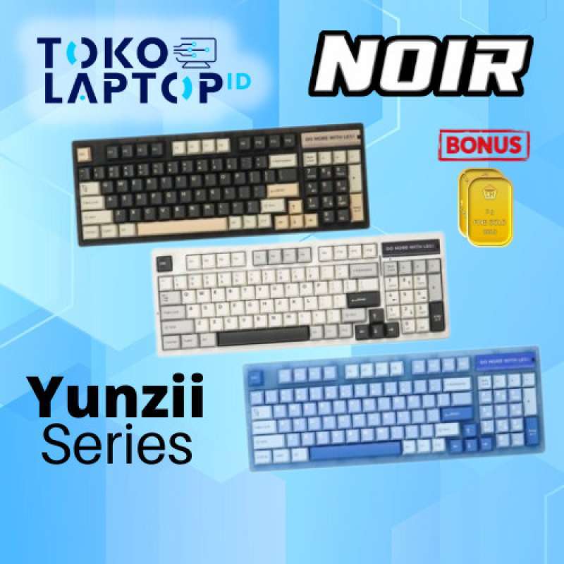 Jual Noir x Yunzii IF98 Pro 1800 Layout Wireless Mechanical Keyboard 98 ...