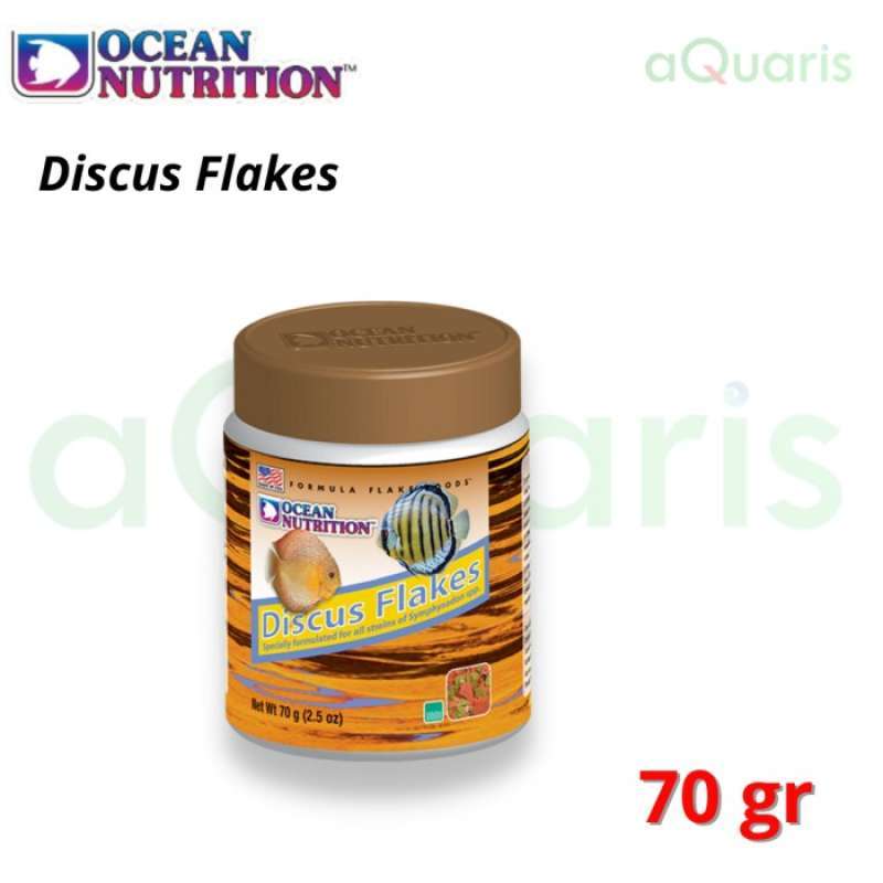 Promo Ocean Nutrition Discus Flakes 70gr Makanan Ikan Discus Diskon 23% ...