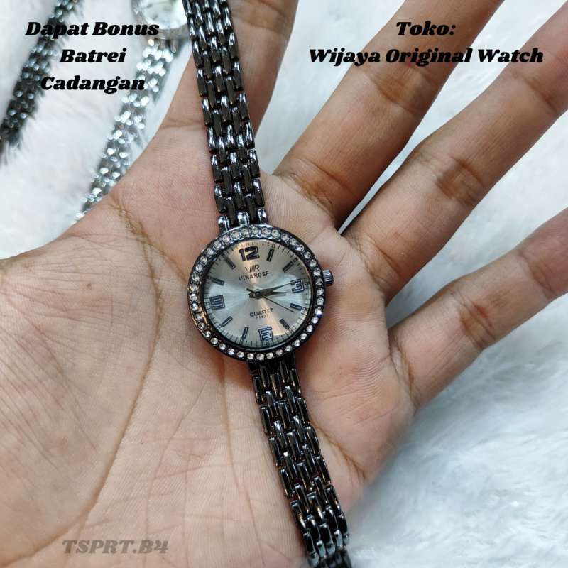 Promo Jam Tangan VINAROSE ORIGINAL Wanita Cewek Model Kasual Casing ...
