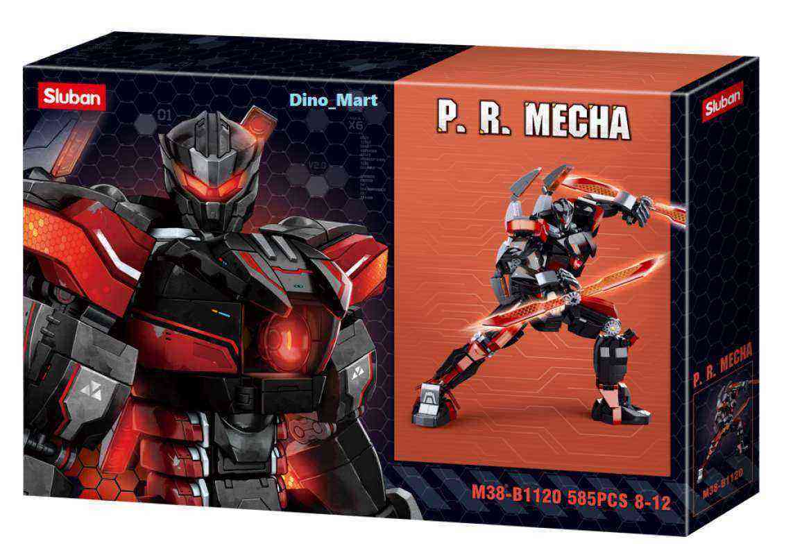 Promo Sluban Brick Robot Armor Master Dark Wanderer M38-B1120 Diskon 35 ...