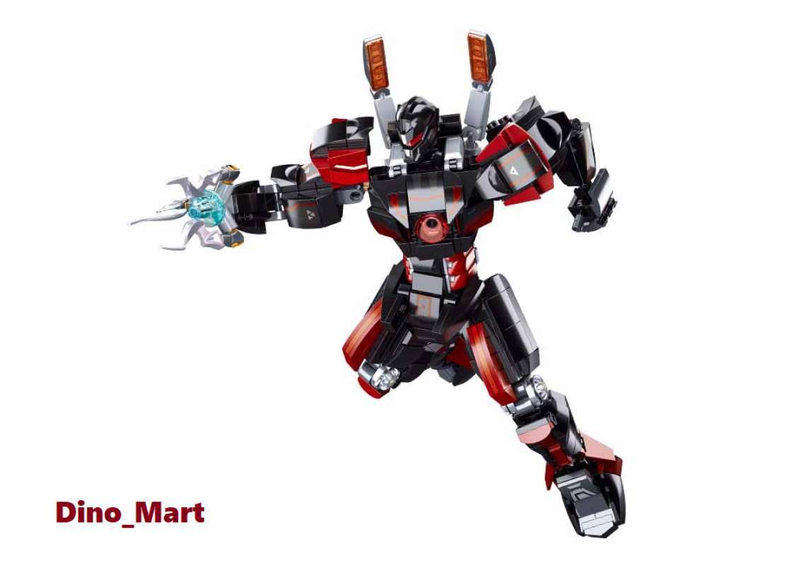 Promo Sluban Brick Robot Armor Master Dark Wanderer M38-B1120 Diskon 35 ...