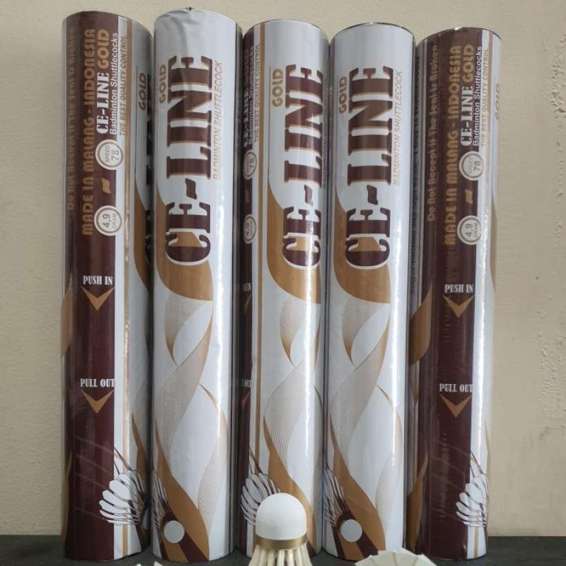 Jual Shuttlecock Ce-line Gold X Evelin - Kok Badminton Bulu Tangkis Di ...