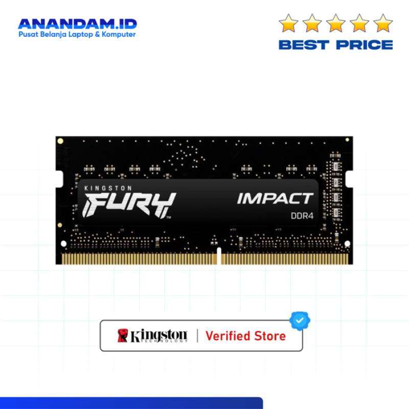 Jual Kingston Fury Impact Sodimm 16gb Ddr4 3200mhz Cl20 Ram Laptop Di Seller Anandam.id Official ...