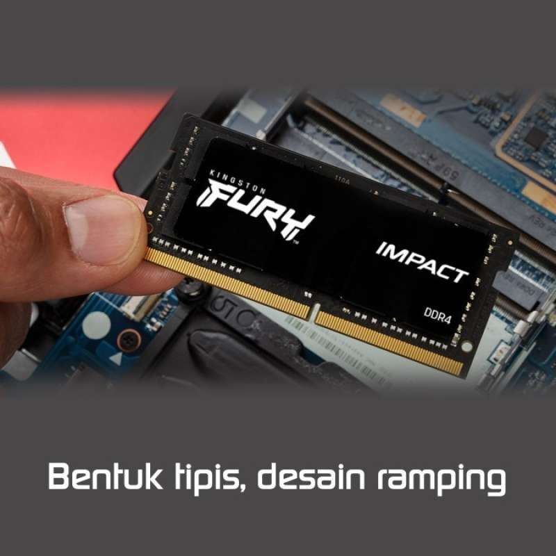 Jual Kingston Fury Impact Sodimm 16gb Ddr4 3200mhz Cl20 Ram Laptop Di Seller Anandam.id Official ...