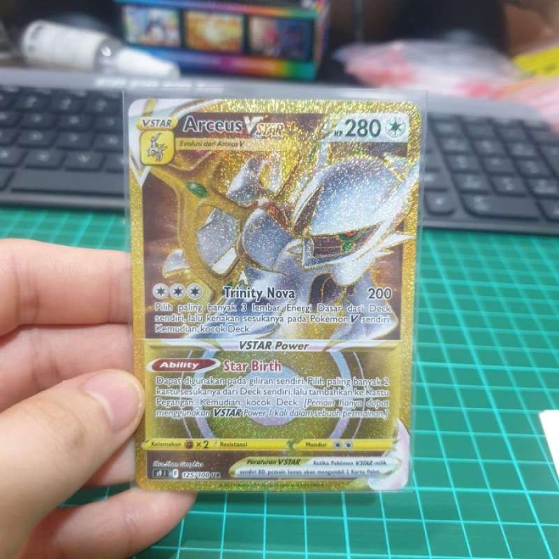 Jual Kartu Pokemon Indonesia - Star Birth s9I - Arceus VStar GOLD di Seller Golia Store ...