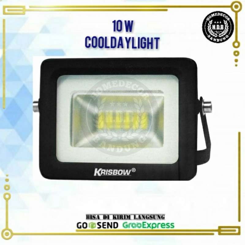 Promo Krisbow Lampu Sorot Led 10w 3000k Ip65 -cooldaylight / lampu ... Promo Krisbow Lampu Sorot Led 10w 3000k Ip65 -cooldaylight / lampu ...