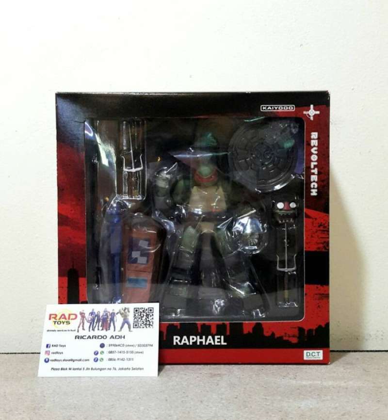 Jual Revoltech Turtles Raphael Tmnt Kura Kura Ninja Di Seller Toys ...