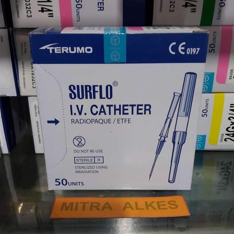 Jual Surflo I.v. Catheter Terumo. Iv Catheter Terumo O. Surfo Iv ...