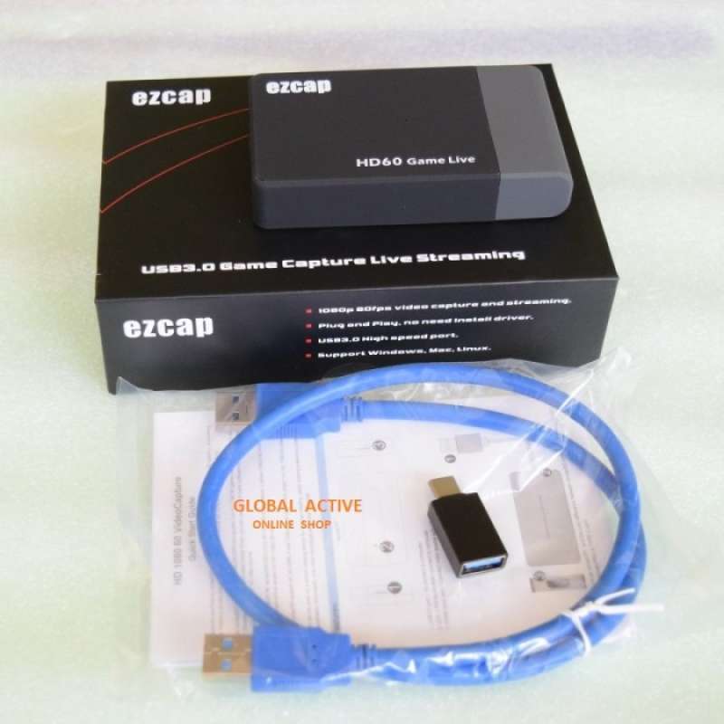 Promo Ezcap Ec261M Hd Video Capture Card Hdmi Live Streaming Diskon 23% ...