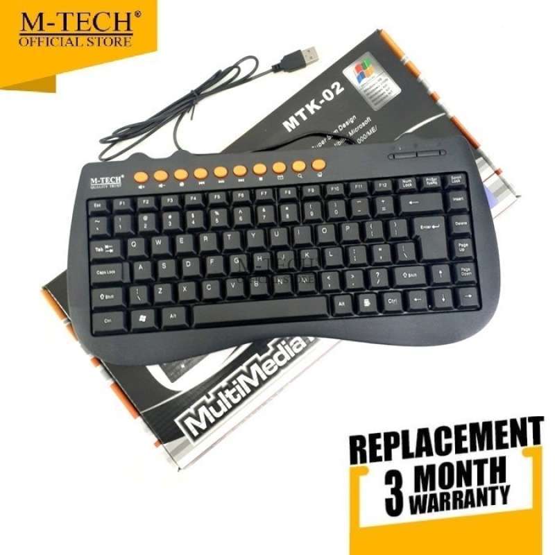 Jual M-Tech Original Keyboard Mini Multimedia Pc Laptop - Mtk 02 di ...