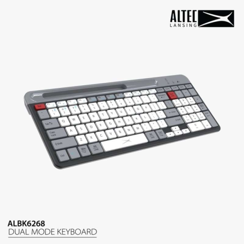 Jual Altec Lansing Keyboard Dual Mode Wireless/bluetooth Albk6268 Di ...