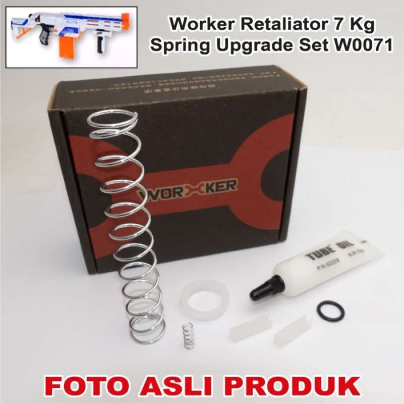 Promo Worker Mod Nerf N Strike Retaliator 7 Kg Upgrade Spring Set W0071 ...
