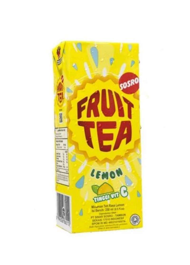 Jual Sosro Fruit Tea Lemon 250ml Tta Di Seller Farmers Market Pettarani ...