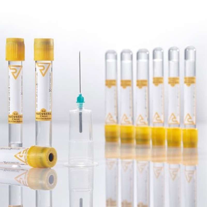 Jual Vacusera 8 Ml Serum Gel And Clot Activator Yellow Cap Blood ...