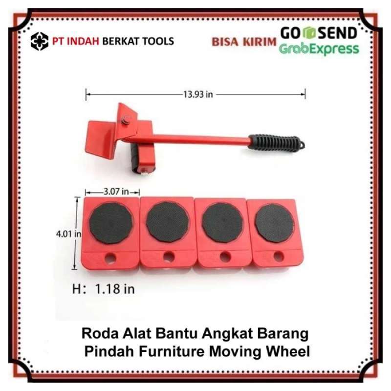 Promo Roda Alat Bantu Angkat Barang Pindah Pengangkat Furniture Moving ...