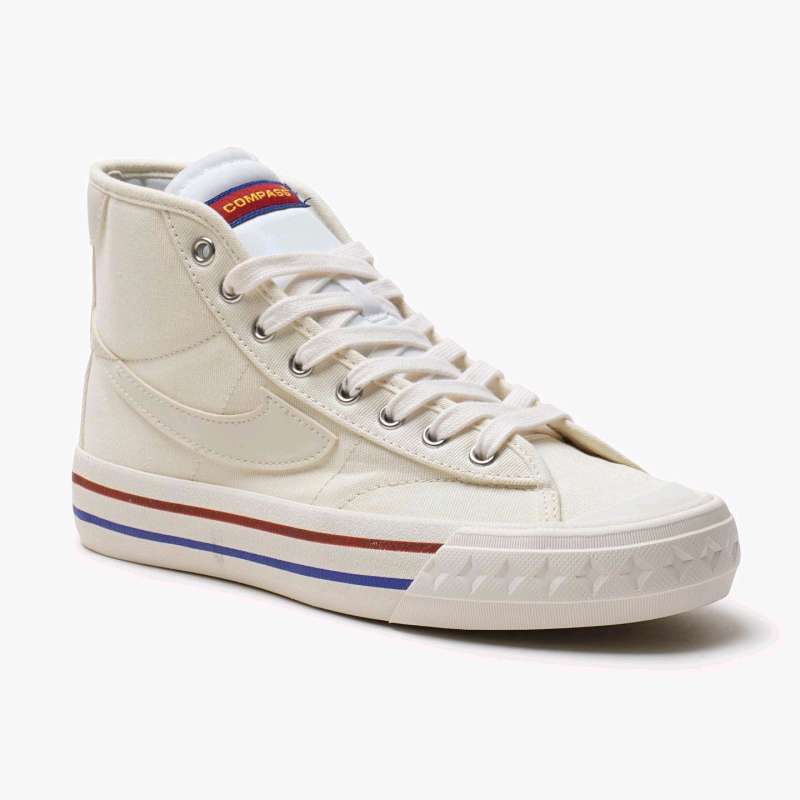 Jual Sepatu Compass Retrograde High - Cream - 36 Di Seller ...