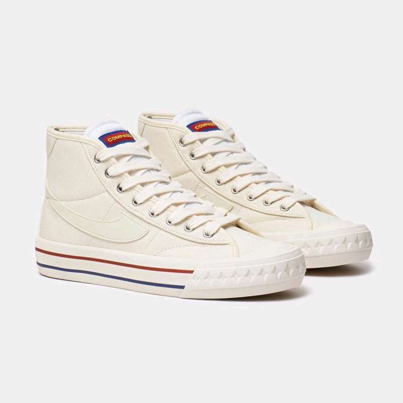 Jual Sepatu Compass Retrograde High - Cream - 36 Di Seller ...