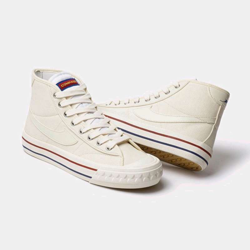 Jual Sepatu Compass Retrograde High - Cream - 36 Di Seller ...