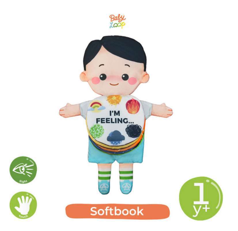 Promo Baby Loop Softbook My Feelings For 1 Year - Buku Pengenalan ...