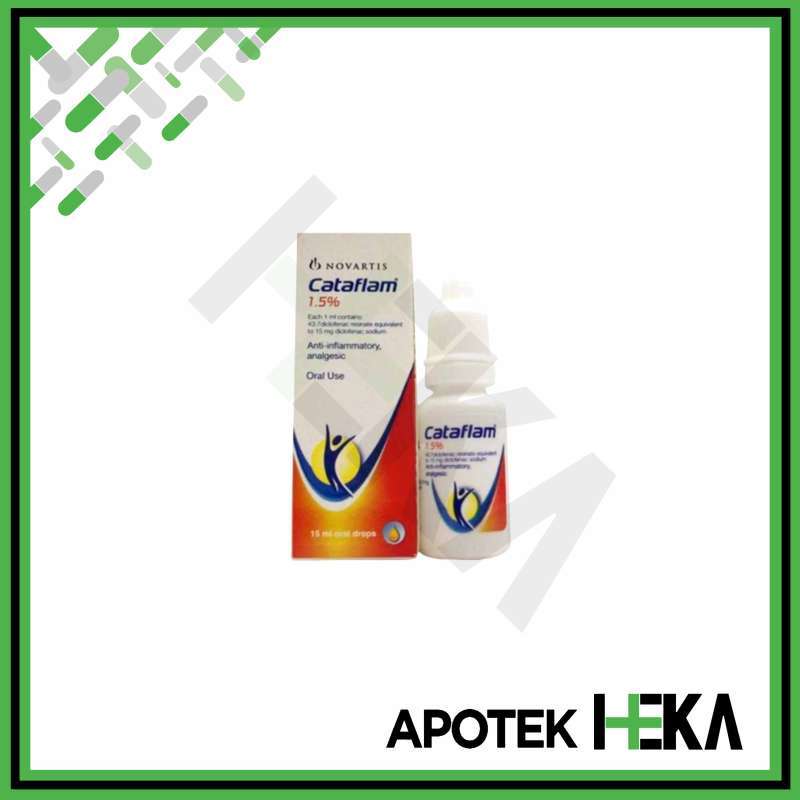 Jual Cataflam Drops - Diclofenac Resinate di Seller Apotek Heka ...