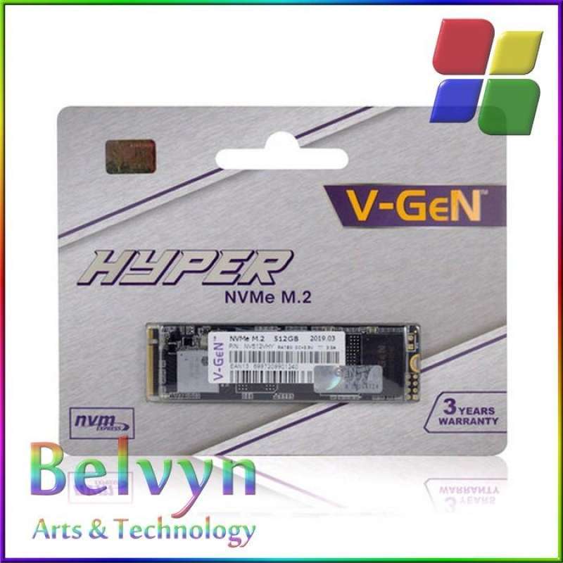 Jual V-Gen 512GB SSD Hyper M.2 Pcie Gen3 Nvme 2280 VGen M2 Internal PC ...