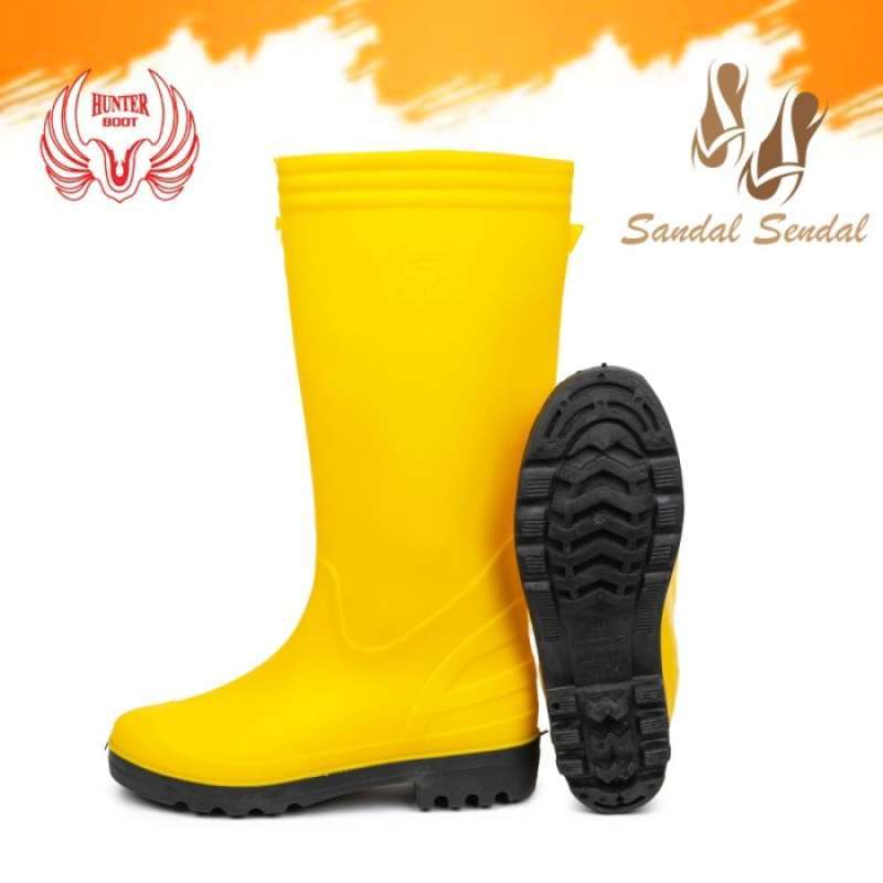 Promo Sepatu Boot Tinggi Hunter Sp2 Kuning - Sepatu Apd Industri ...