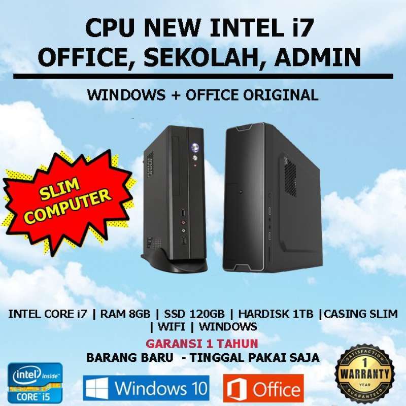 Promo Komputer Core i7 Ram 8gb Casing Slim Diskon 23% di Seller Gigaba ...