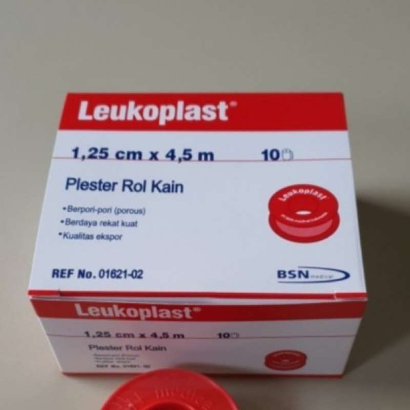 Jual Leukoplast 1,25cm X 4,5m. Leukoplas 1.25 Cm X 4.5 M / 0,5 Inch Di ...