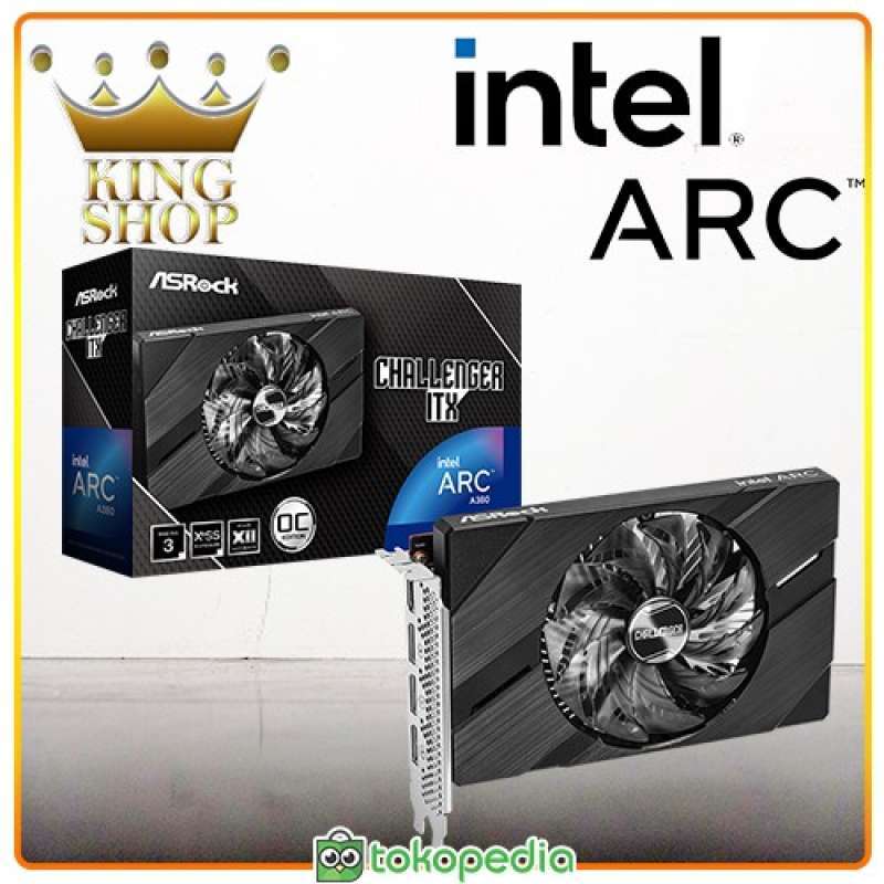 Promo Asrock Intel Arc A380 6gb Gddr6 Challenger Itx 6gb Oc Diskon 23