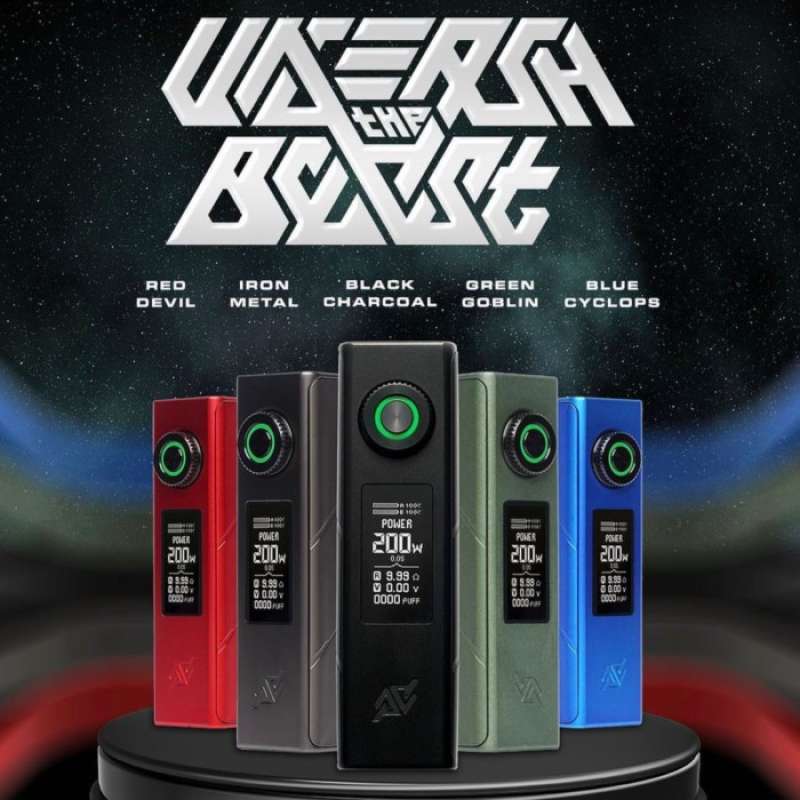 Jual Alexa Box Mod 200W by Inhale 100% Authentic / Alexa BoxMod - RED ...