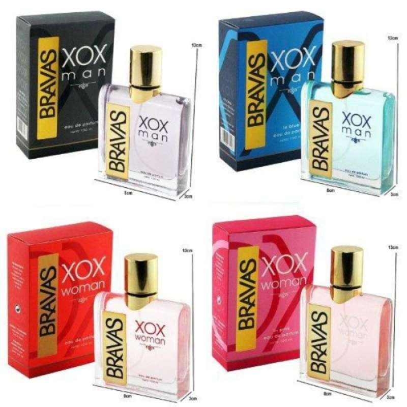 Jual Bravas Xox Parfume Parfum Pria Wanita 100ml Di Seller Cozmeta_id ...