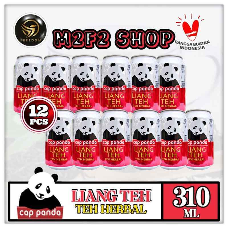 Jual Cap Panda Minuman Liang Tea | Teh Kaleng - 310 ml (Kemasan 12 Pcs ...