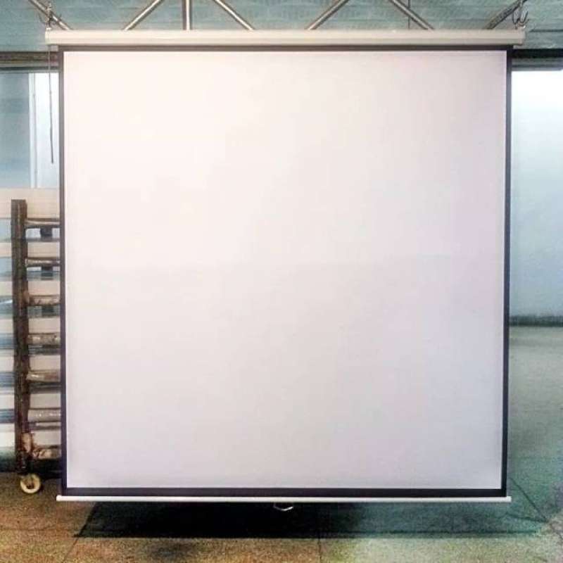 Jual Layar Proyektor Dinding Screen Projector Wall Wallscreen 72inch ...